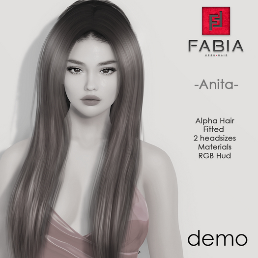 Second Life Marketplace Fabia Hair Demo